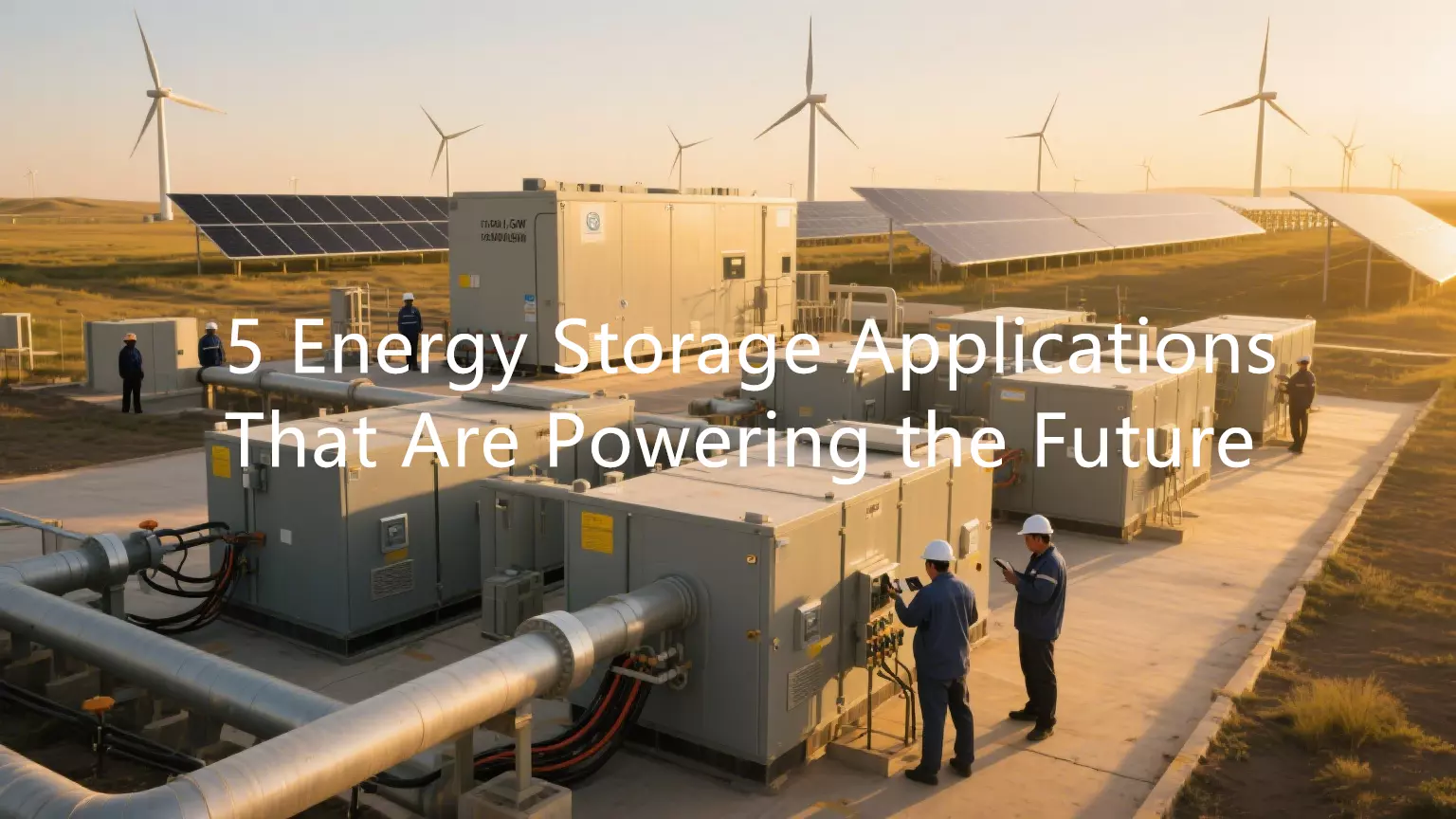 5 Energy Storage Applications That Are Powering the Future